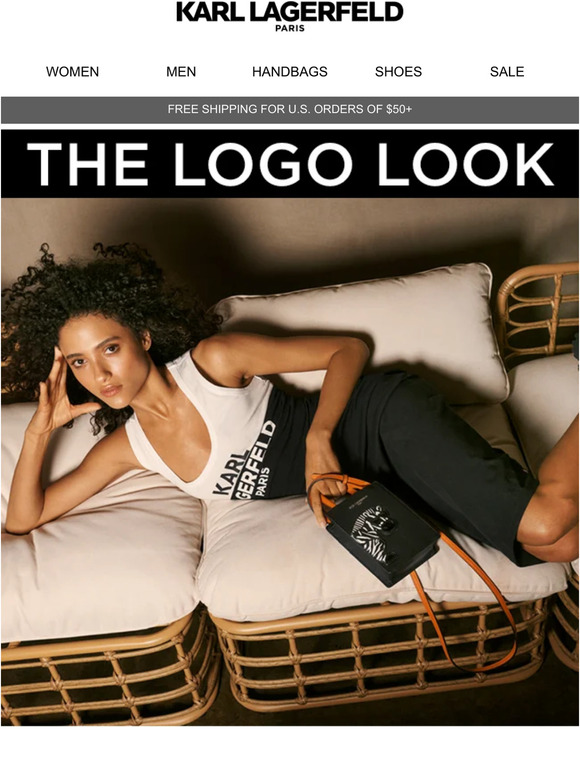 Karl Lagerfeld: The Logo Look: Iconic Karl Styles | Milled