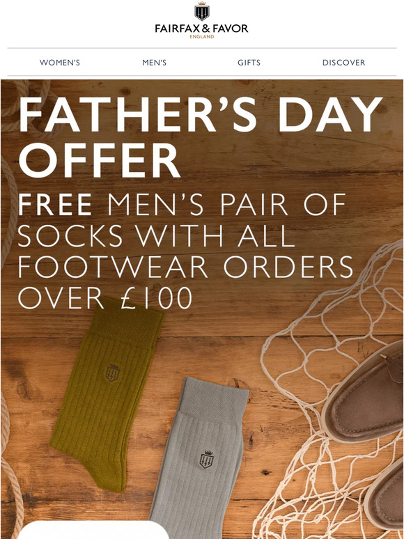 Fairfax & Favor: FATHER'S DAY OFFER | Milled