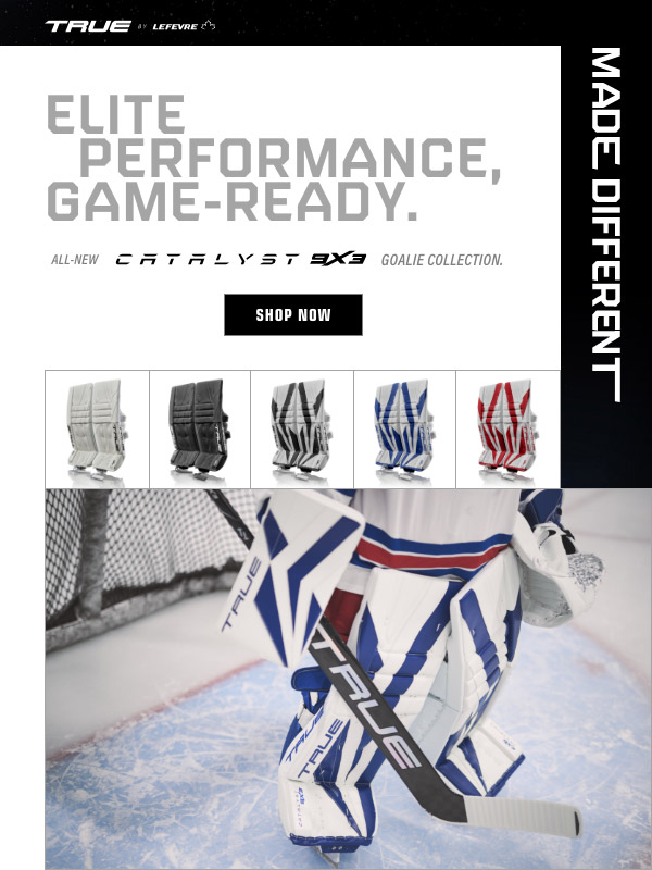 GoalieMonkey: Introducing the All-New TRUE Catalyst 9X3 Goalie ...