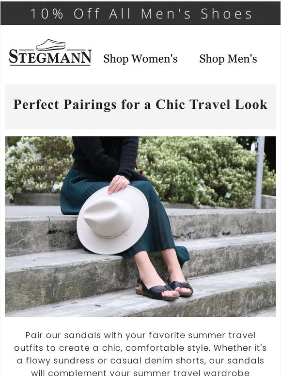 Stegmann Clogs: ️ Packing for Summer? Don't Forget Our Sandals! | Milled
