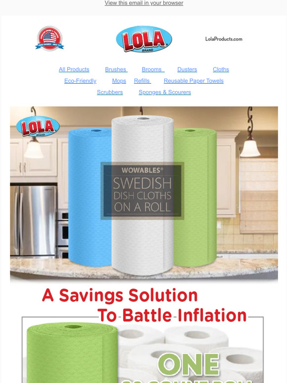 Lola Products: THE INFLATION BUSTER! | Milled