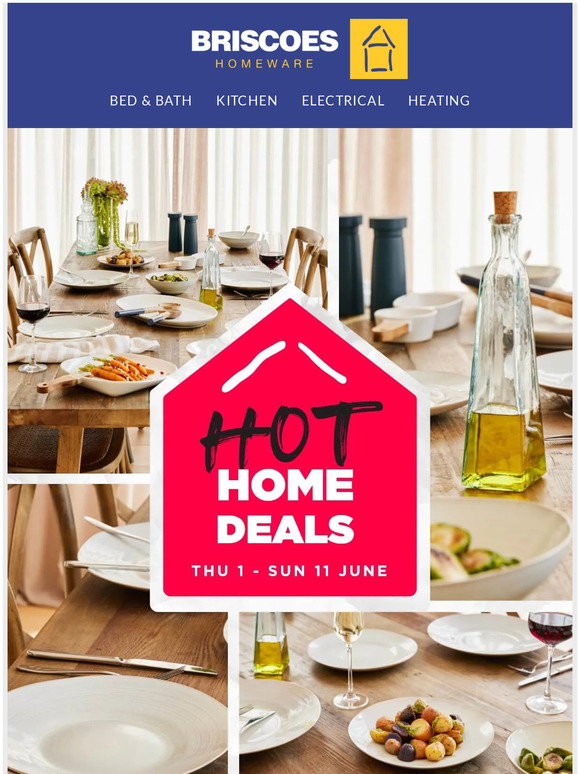 Briscoes: Time for an update? Check out this week's Hot Home Deals 👉 ...