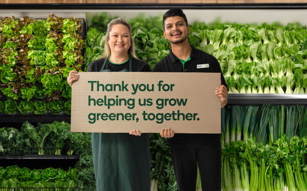 Woolworths: Hi —, on World Environment Day, we'd like to say thanks ...