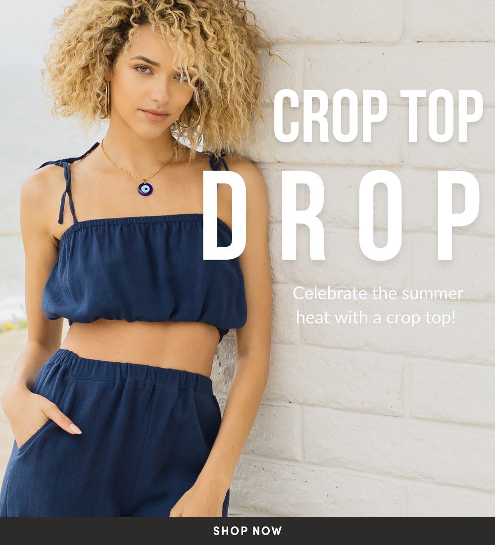Mixology Clothing: Welcome to crop top season | Milled
