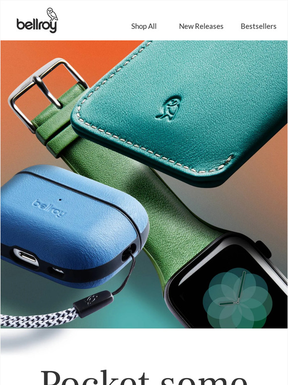 Bellroy: Full color leather. | Milled