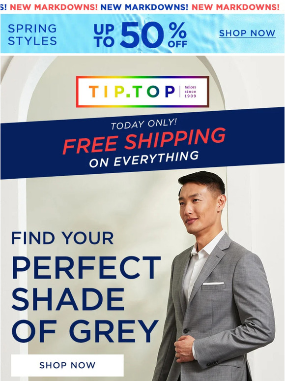 Tip Top Tailors: Timeless Grey Suits Inside ⭐️ | Milled