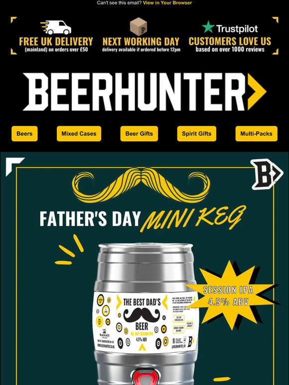 Beer Hunter: Father's Day Exclusive: Limited Edition IPA Mini Keg ...