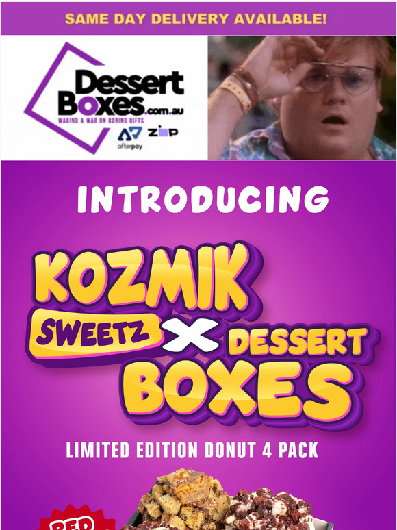Dessert Boxes: KOZMIK SWEETZ X DESSERT BOXES🚀🍩 | Milled