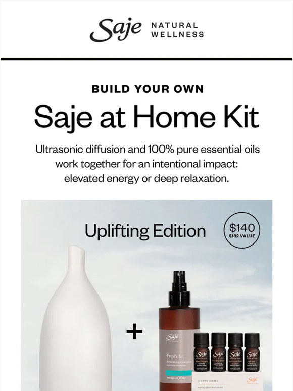 Saje Natural Wellness: Build your own Saje at Home kit | Milled