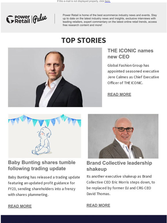 Power Retail: THE ICONIC names new CEO | Baby Bunting in Trouble | Ray ...