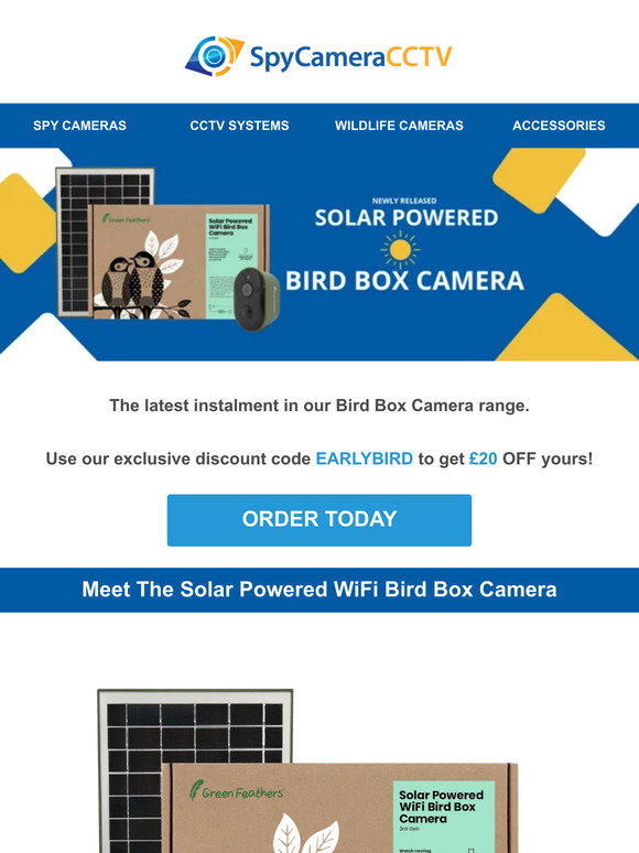 SpyCameraCCTV: Introducing the Future of Garden Wildlife Cameras: Solar ...