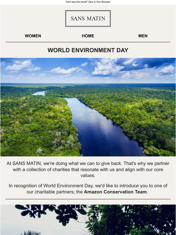 SANS MATIN: World Environment Day: The Amazon Conservation Team 🌎 | Milled