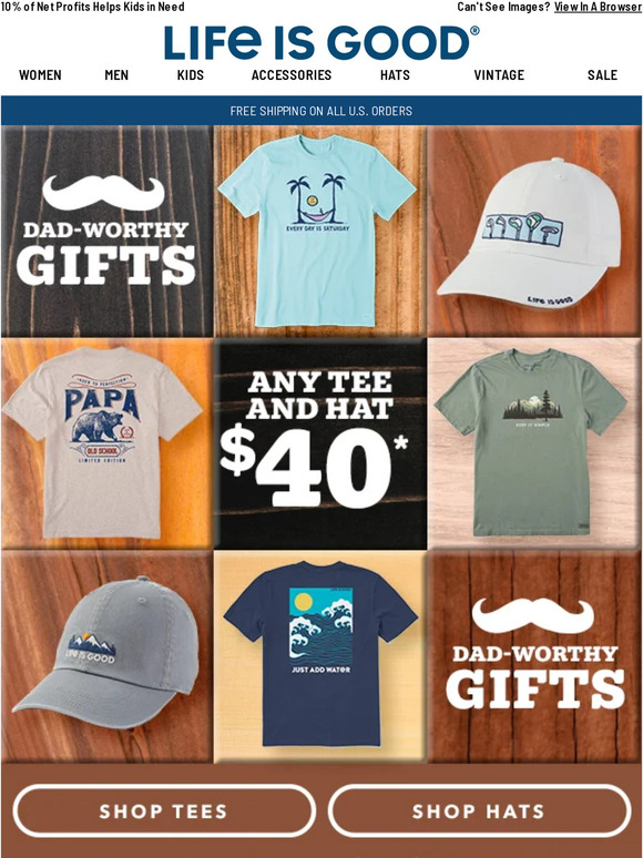 Life is Good: Just-in-Time Father’s Day Finds | Milled