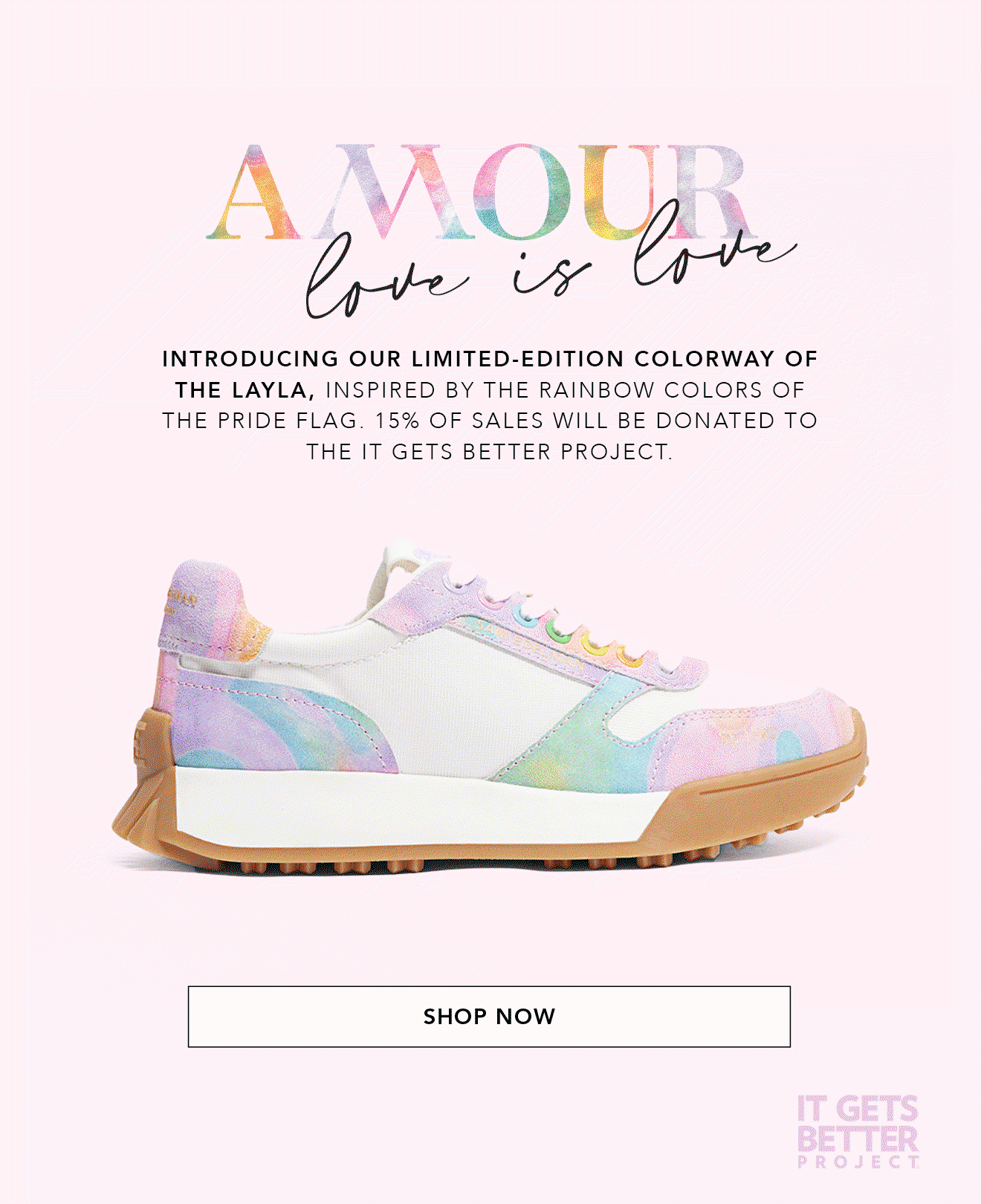 Sam Edelman: New limited-edition colorway of the Layla Sneaker | Milled