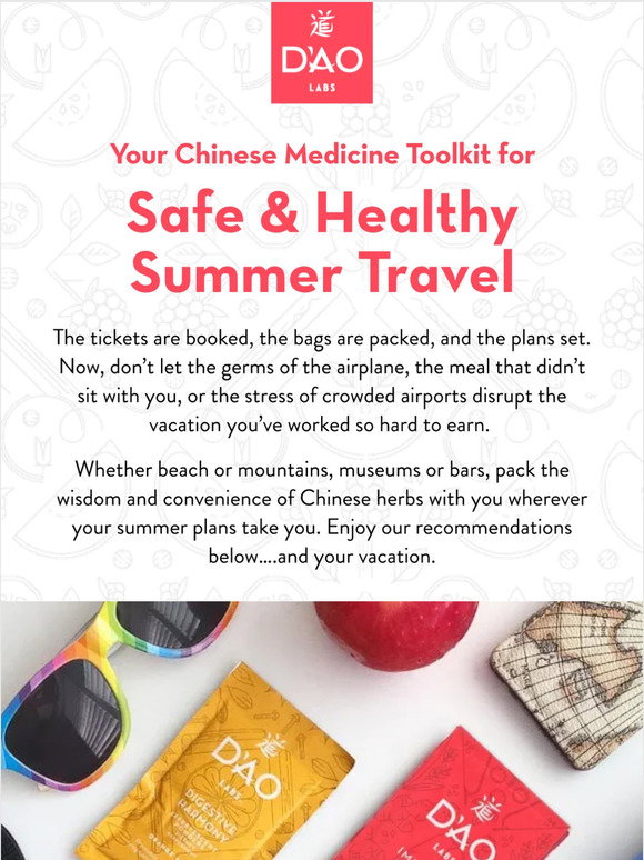 DAO Labs: Your Chinese Medicine Summer Travel Guide | Milled