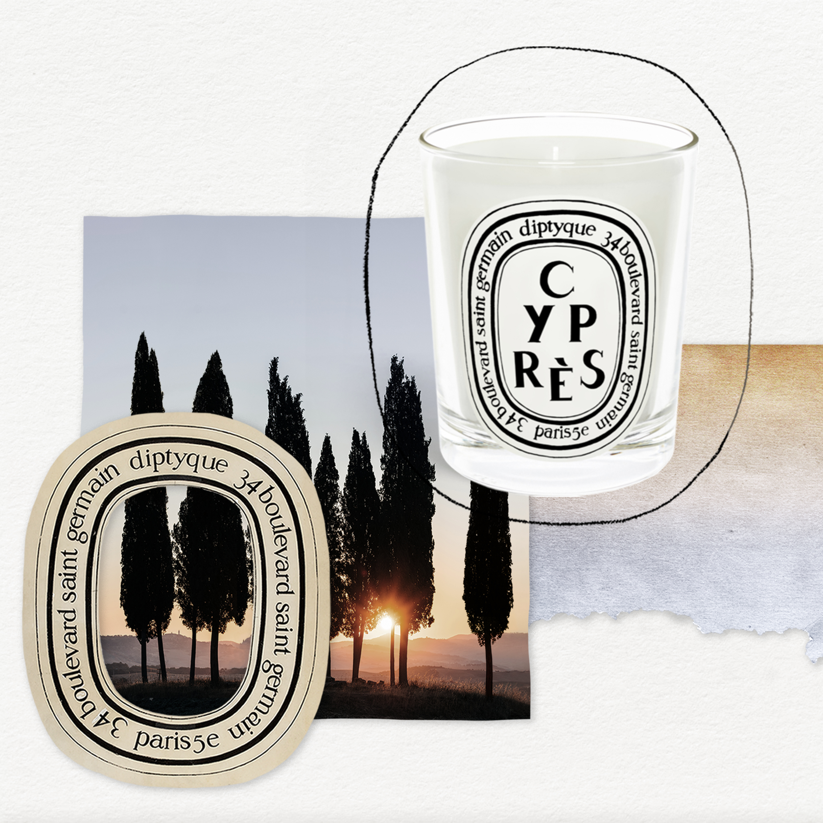 Diptyque: Candle of the Month: Cyprès (Cypress) | Milled