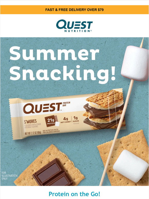 Quest Nutrition: Snacks to Fuel Your Summer Adventures | Milled