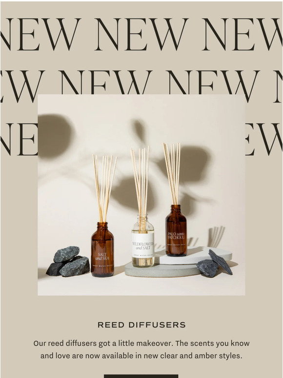 Sweet Water Decor: Say hello to new reed diffusers. 👏 | Milled