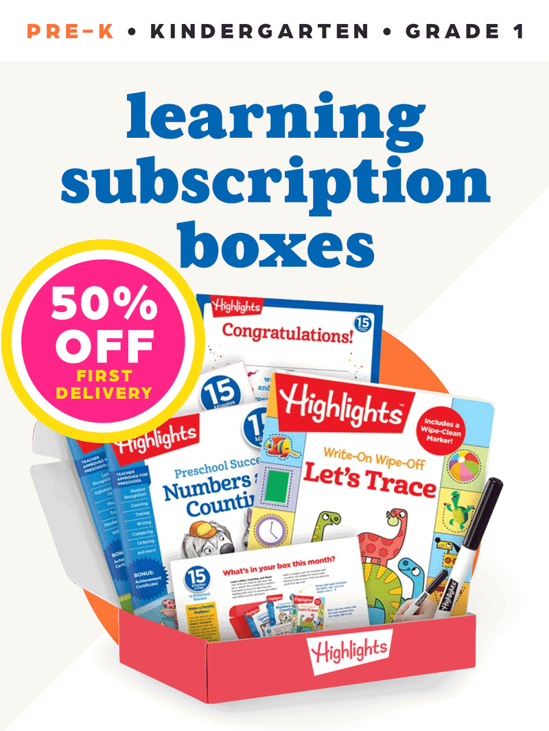 Highlights for Children: 📣 INTRODUCING: High Five Activity Box 📣 | Milled