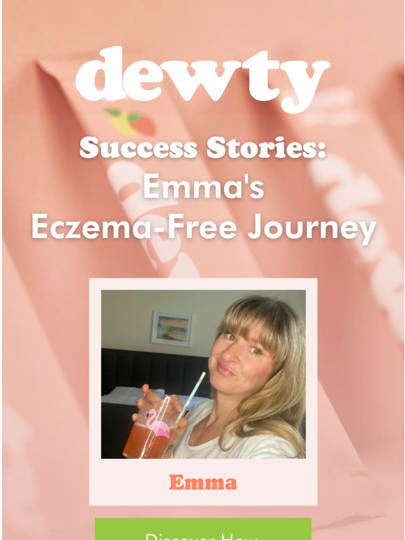 Dewty Beauty: Discover Emma's Remarkable Eczema Transformation with ...