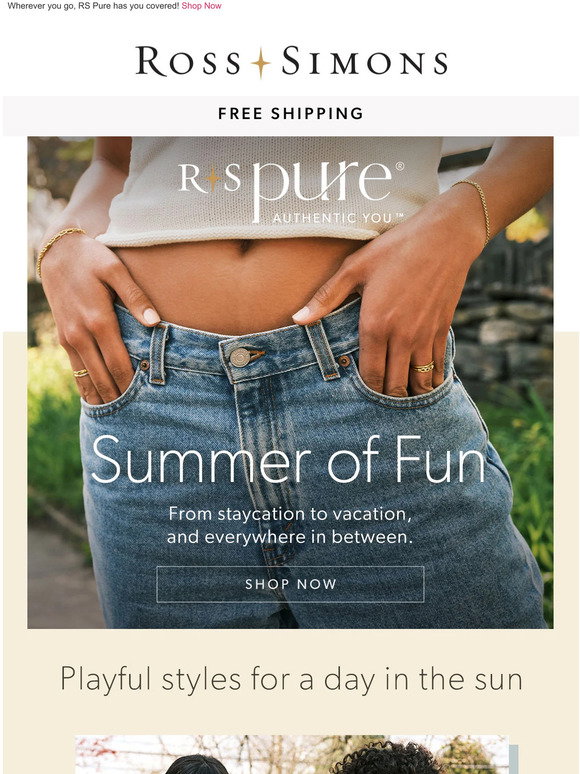 Ross-Simons: Endless summer, endless style ☀️ | Milled