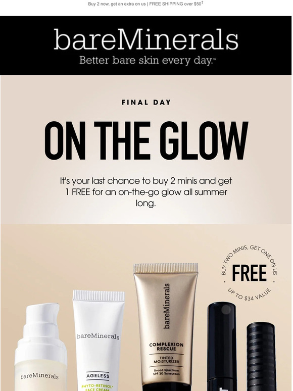 bareMinerals: The 3-step guide to a flawless complexion | Milled