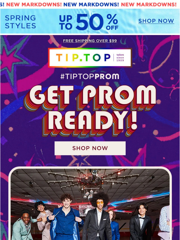 Tip Top Tailors: Prom Coming Soon? We’ve Got You! | Milled