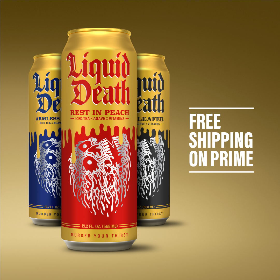 Liquid Death: Star In A Liquid Death Ad | Milled