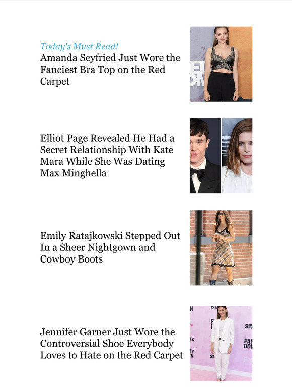 InStyle: Amanda Seyfried wore the most glamorous bra on the red carpet ...