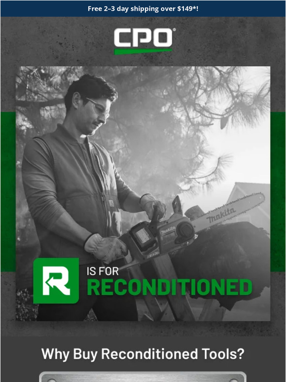 CPO Outlets: Upgrade Your Toolbox, Downgrade the Price! Save Up to 50% ...