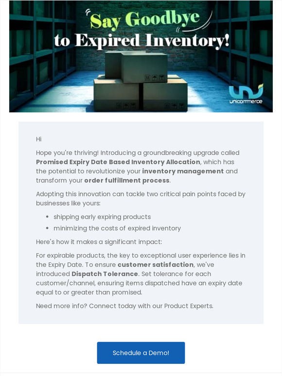 Unicommerce: Tired of Expired Inventory?😧 Don’t Settle for Losses ...