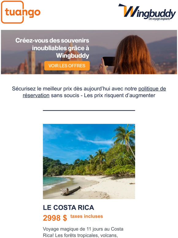 Tuango: ️ 8 voyages clé en main à travers le monde | Milled