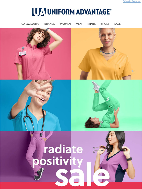 Uniform Advantage: Radiate Positivity 🌈 Up to 30% off solids + up to 50 ...
