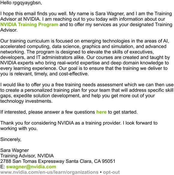 Nvidia: Free Training Needs Assessment from NVIDIA | Milled