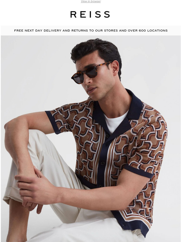 Reiss UK Email Newsletters: Shop Sales, Discounts, and Coupon Codes