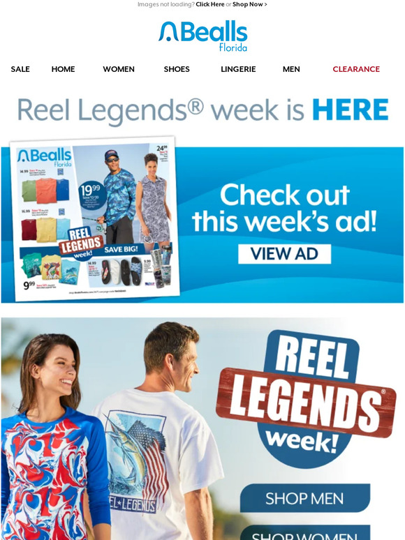 Bealls Florida: Reel Legends® Week Starts NOW! | Milled