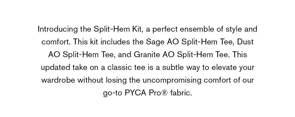 Cuts: This Kit is for all the Split-Hem lovers | Milled