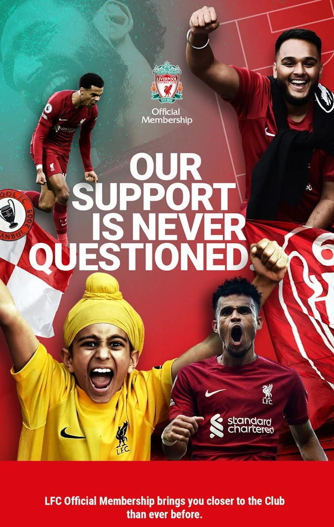 Liverpool FC: Join LFC Official Membership for 2023/24 | Milled
