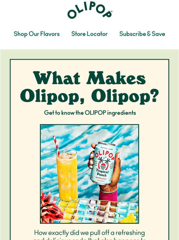 Olipop: What makes OLIPOP? 🤔 | Milled