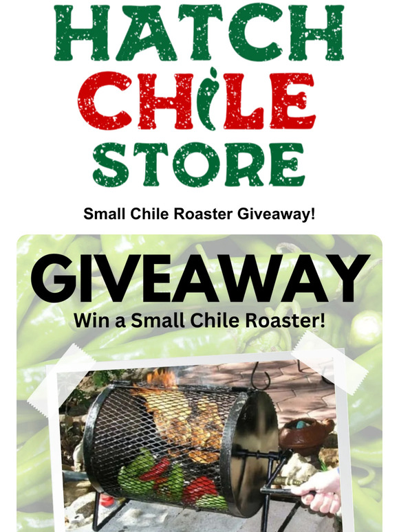 Hatch Green Chile: The Hatch Chile Store is Giving Away a Small Roaster ...