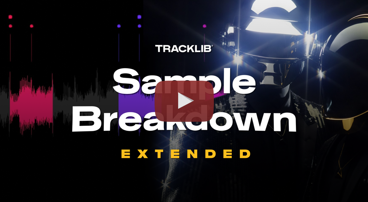 Tracklib: Watch the New EXTENDED Sample Breakdown of Daft Punk's 'One More Time' 🔎 | Milled