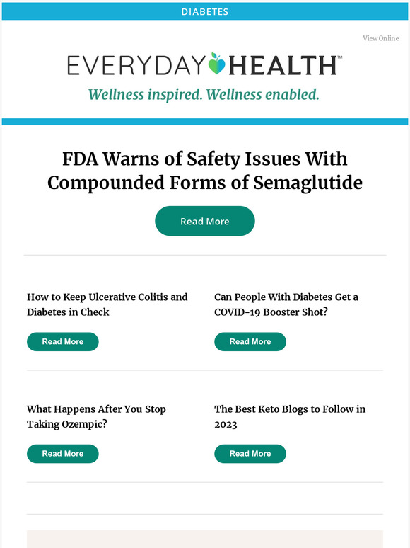 Lifescript: FDA Warns of Safety Issues With Compounded Forms of ...