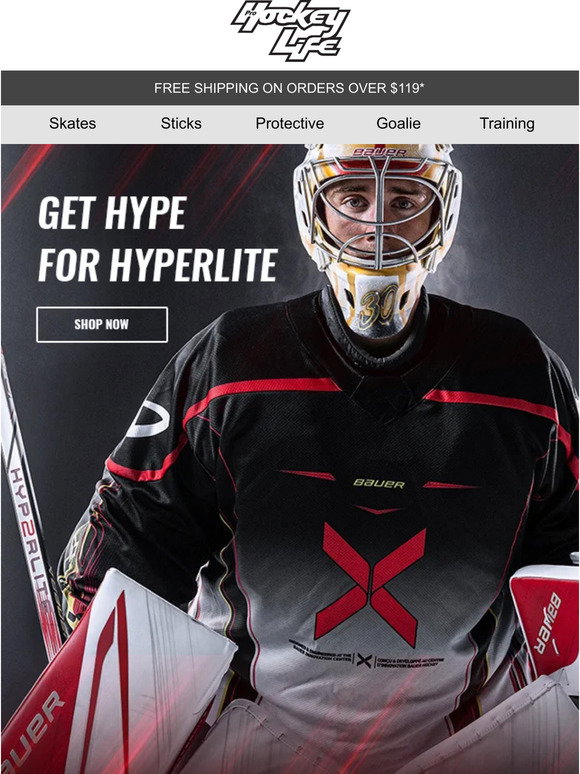 Pro Hockey Life: Bauer Hyperlite 2 Goalie Gear Has Arrived | Milled