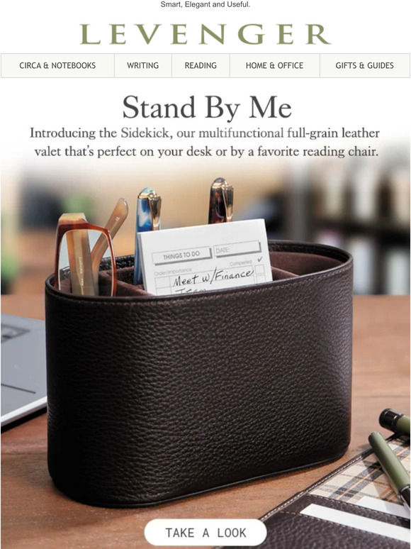 Levenger: Meet Your New Sidekick. | Milled