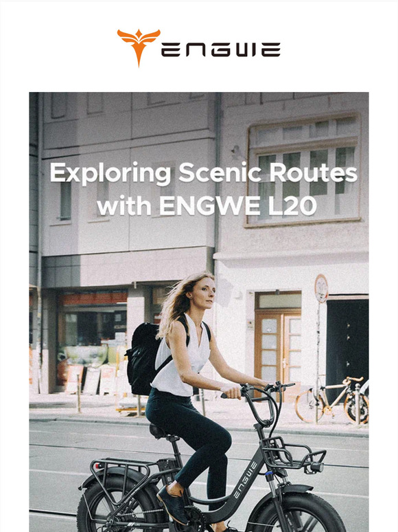 Engwe: 🚴‍♂️🚴Exploring Scenic Routes with ENGWE L20 | Milled