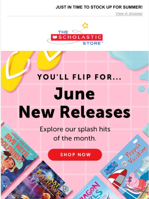 The Scholastic Store Online: All New June Books Have Arrived! | Milled