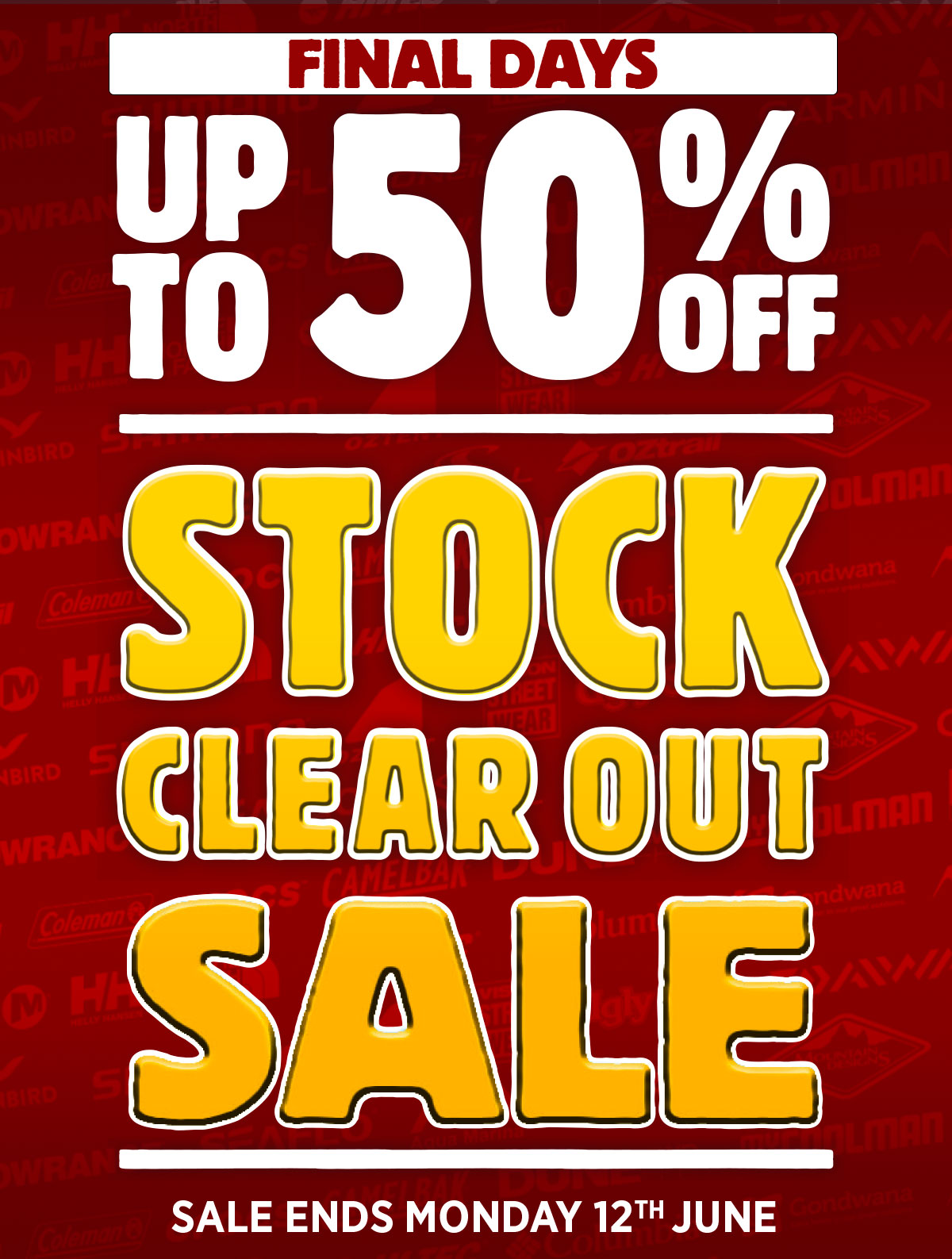 Anaconda: UP TO 50% OFF STOCK CLEAR OUT SALE | FINAL DAYS! | Milled