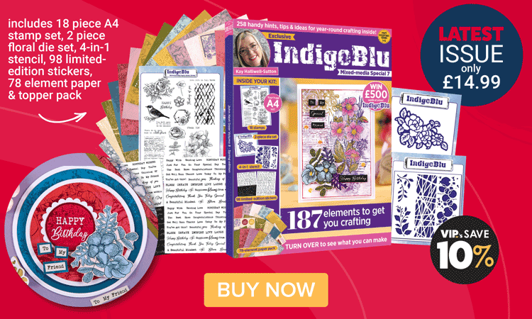 Craft Stash: NEW IndigoBlu Box Kit & Papercraft Essentials Magazine ...