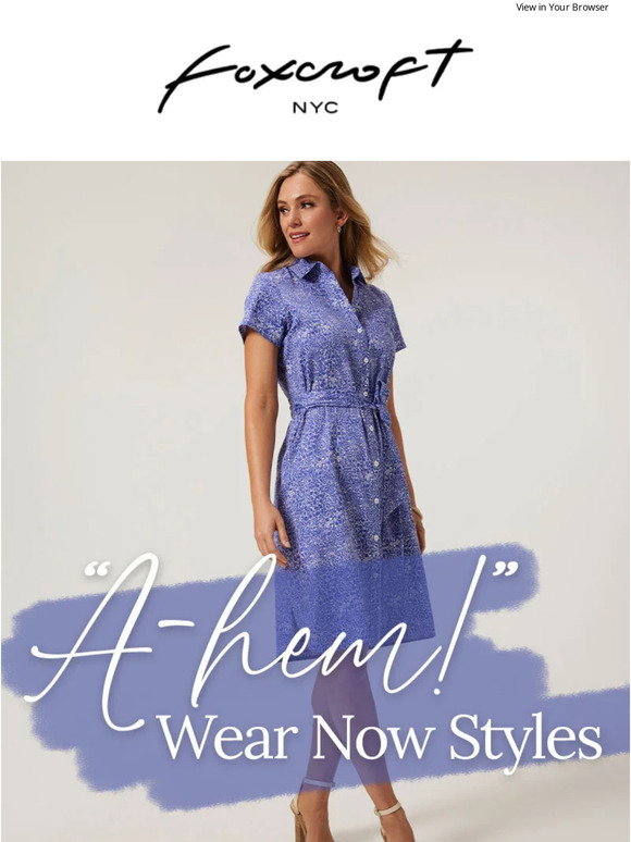 Foxcroft: Want to Look Stunning? Check Out Our Irresistible Dress ...