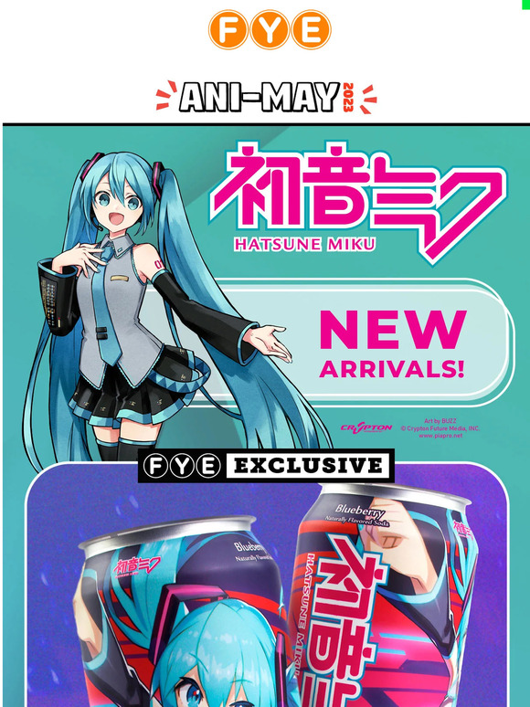 FYE: New merch from your favorite virtual popstar! 🎵 | Milled